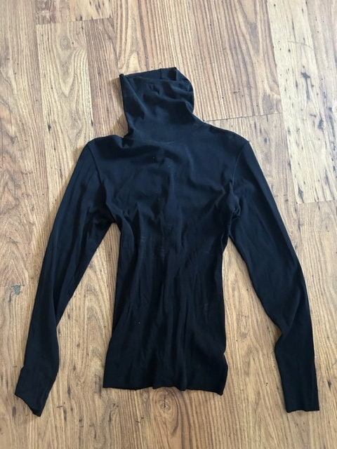 DIY Black Mesh Turtle Neck With Corset Back. - Etsy