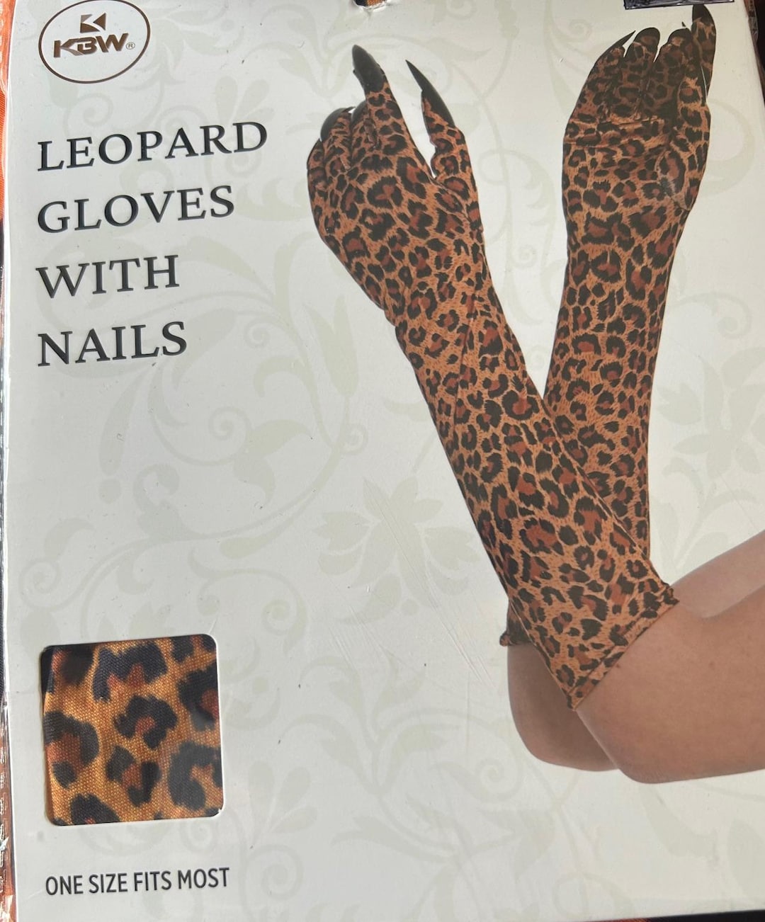 Leopard Costume Gloves With Claws. One Size Fits Most - Etsy