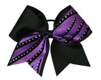 Custom Cheer Bows Your Choice of Accent Colors - Etsy