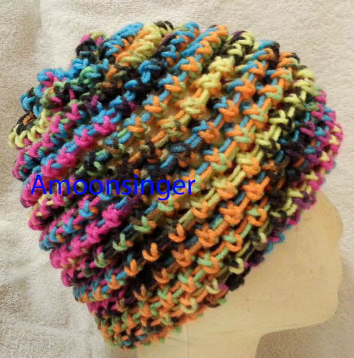 Loom Knitted Bobble Hat Pattern - Etsy