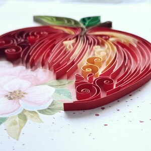 Quilling Pattern to Make Apple, Instant Download, Easy to Quill, DIY ...