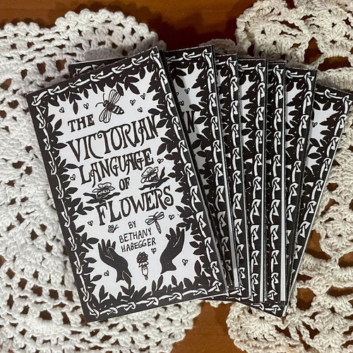 Victorian Language of Flowers Zine | Etsy