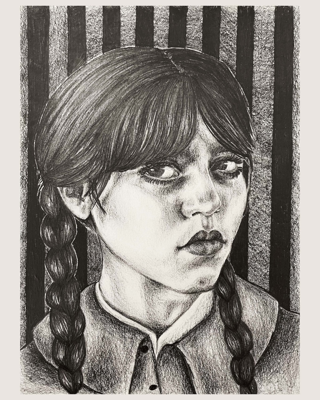 Wednesday Addams Downloadable Print Files - Etsy