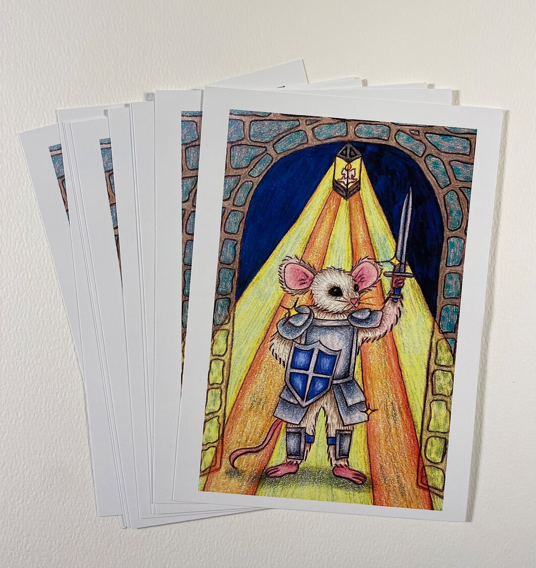Boulder the Mouse Postcard Print - Etsy