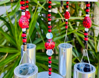 Lady Bug Beads - Etsy