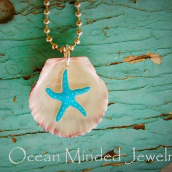 Seashell Necklace - Etsy