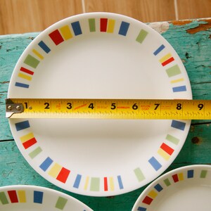 Corelle Memphis Dinner Plates: Colorful Stripes Replacement Plates - Etsy