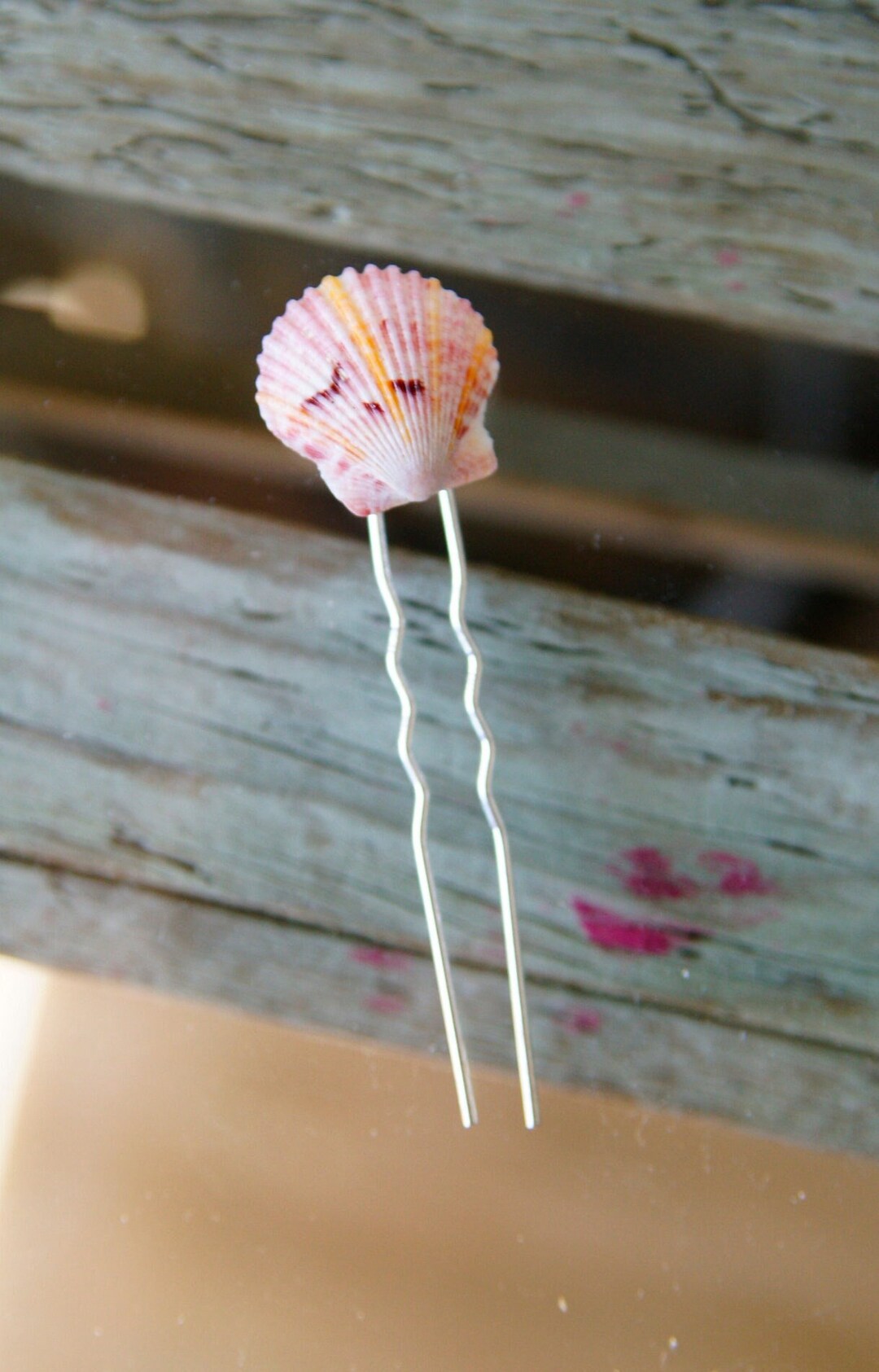 Seashell Scallop Shell Hair Accessories Hair Pick Pin Beach Jewelry ...