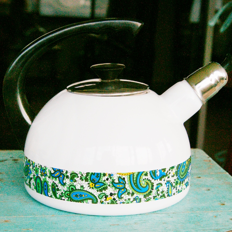 Enamel Tea Pot - Etsy
