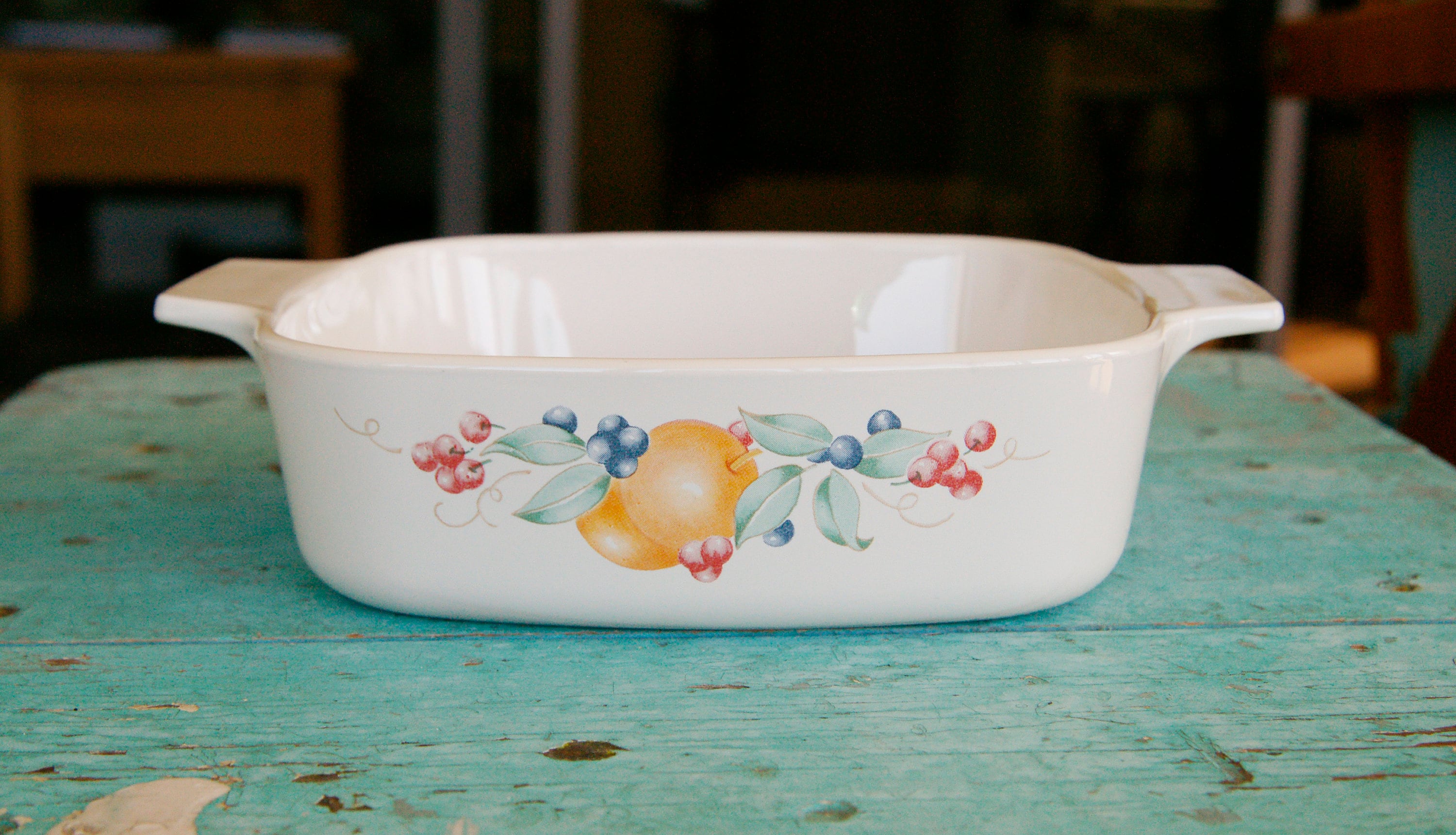 Vintage Corning Ware Abundance of Fruit Casserole Dish A 1 B 1 - Etsy