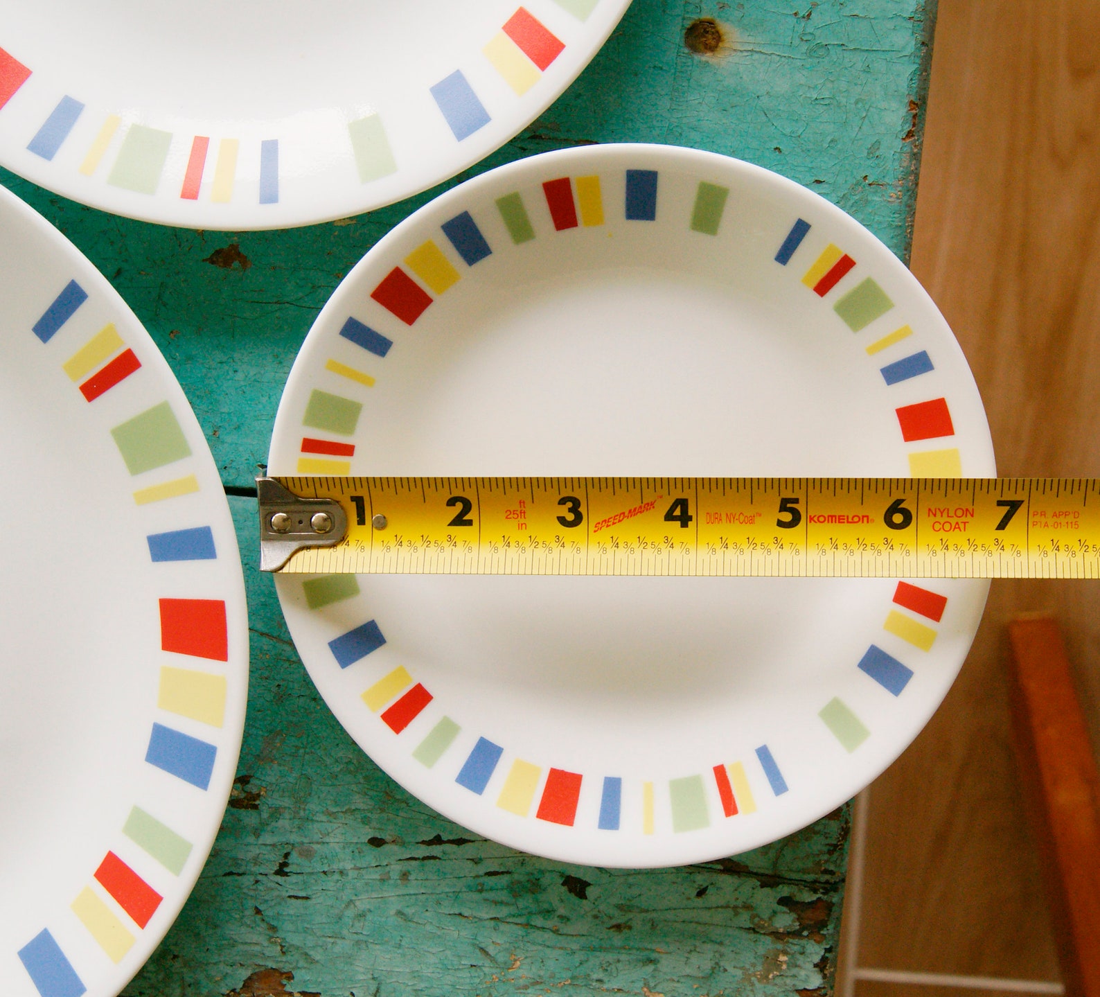 Corelle Memphis Dinner Plates: Colorful Stripes Replacement Plates - Etsy