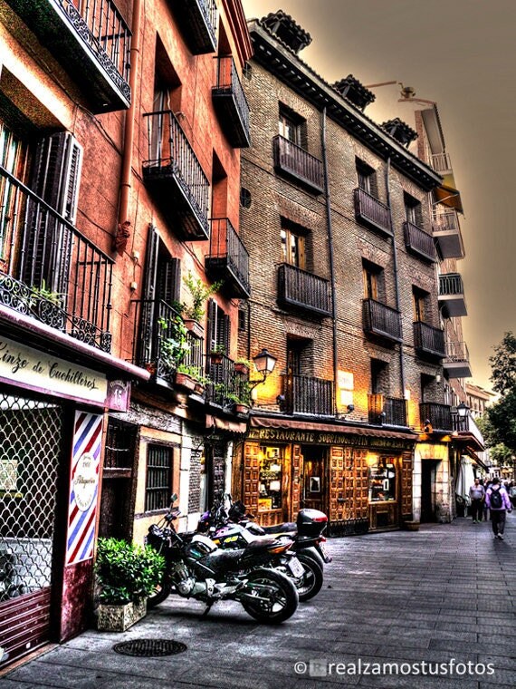 Digital Photo Restaurant Casa Botín Madrid, Spain Photography Souvenir ...