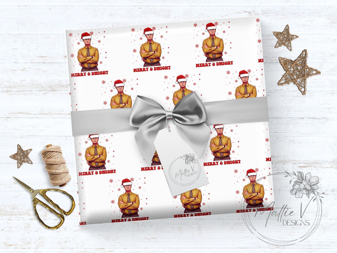 The Office Wrapping Paper Christmas Gift Wrap Swiftie Gift Wrap Custom ...