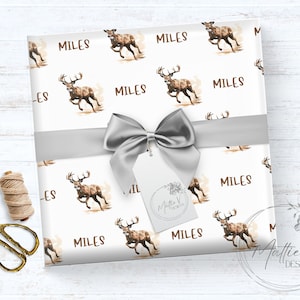 Personalized Wrapping Paper | Christmas Gift Wrap | Name Gift Wrap ...