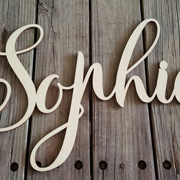 Wooden Wall Names - Etsy