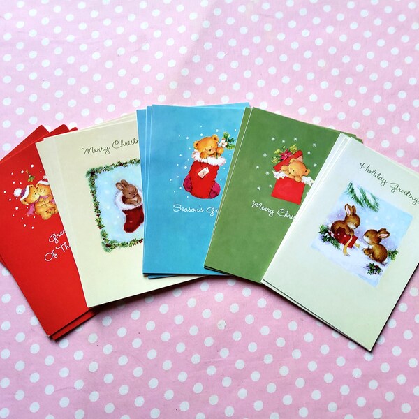 Hallmark Bunny Cards - Etsy