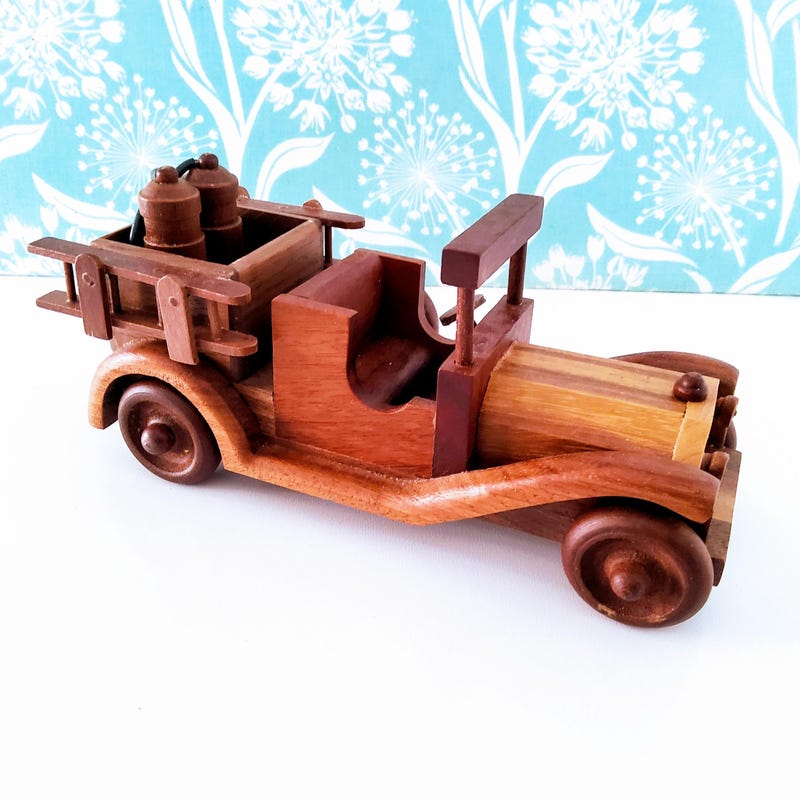 Handmade Wooden Model Car - Etsy