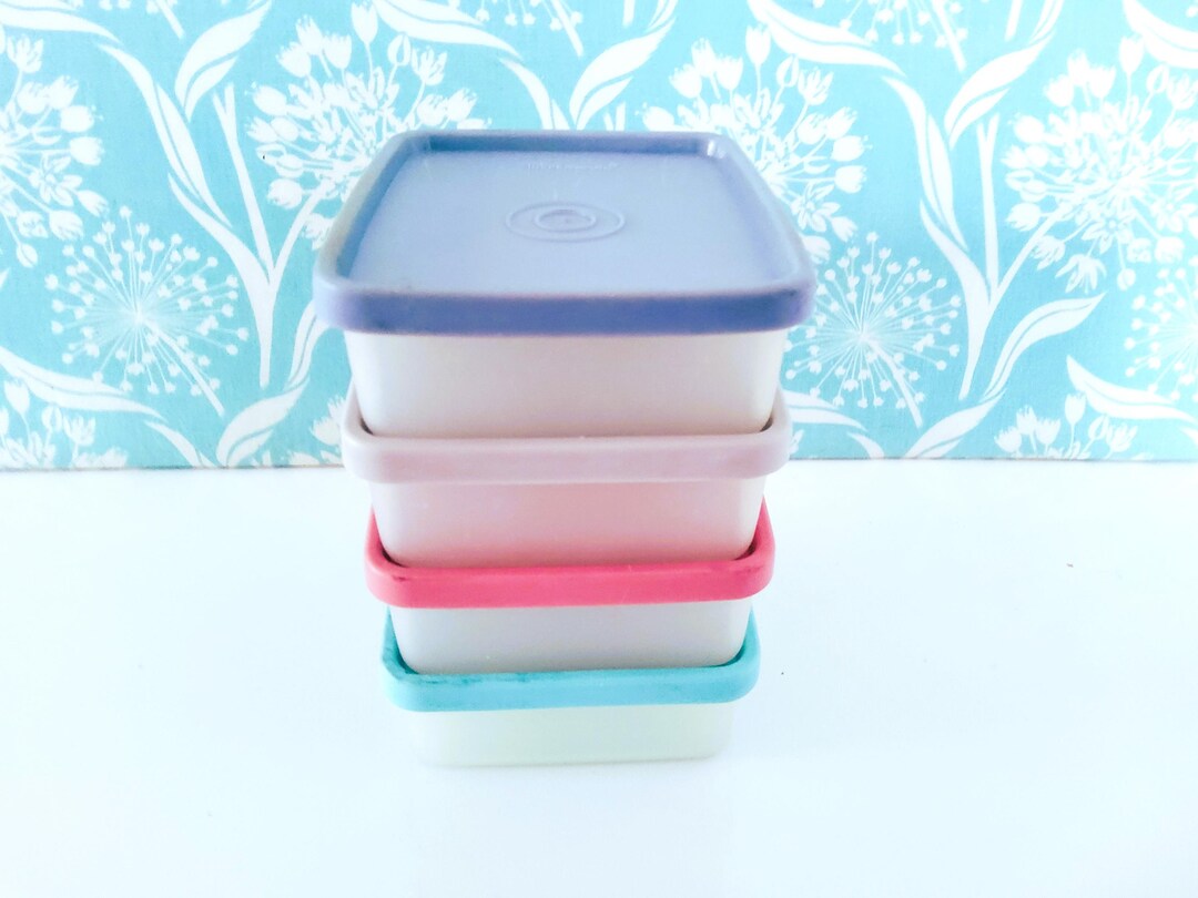 Tupperware Mini Square Away, Pastel Tupperware, Square, Sandwich ...
