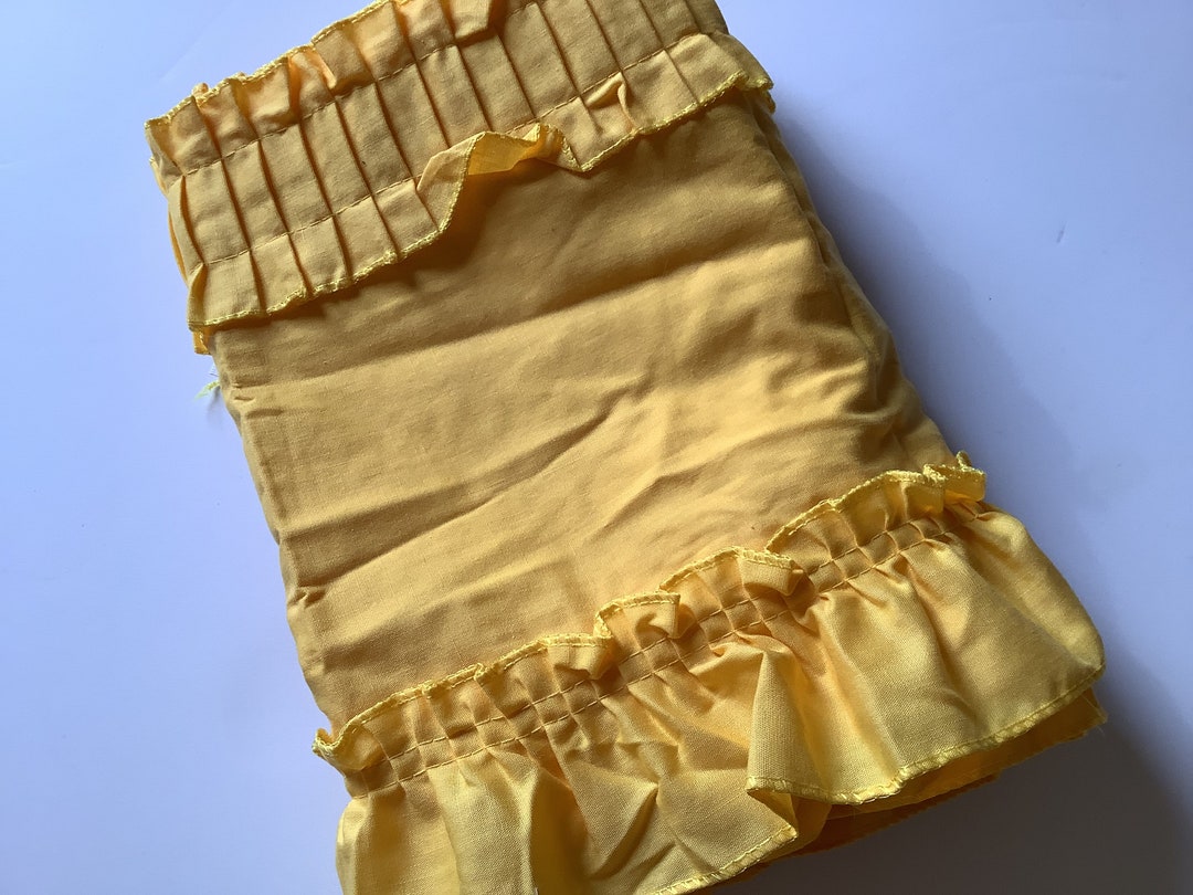 New Vintage Valance, Gold Valance, Yellow Valance, New Old Stock, Retro ...