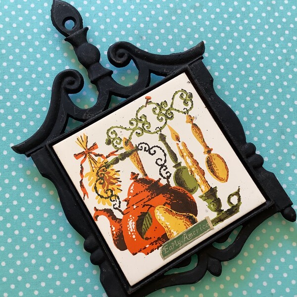 Metal Tile Trivet - Etsy