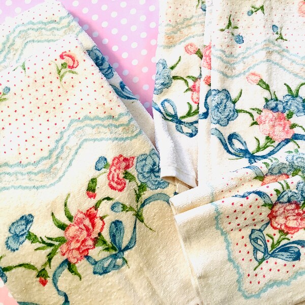 Floral Bath Towel - Etsy