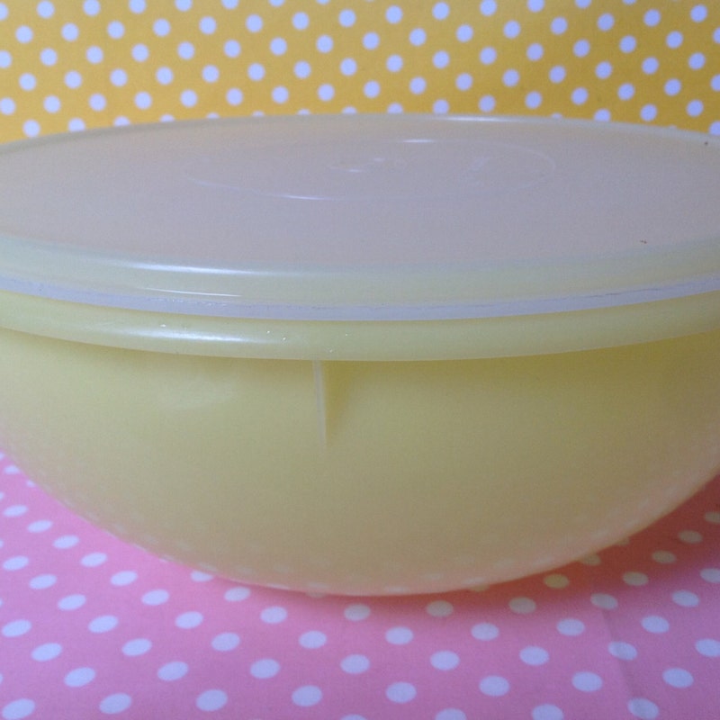 Yellow Tupperware - Etsy