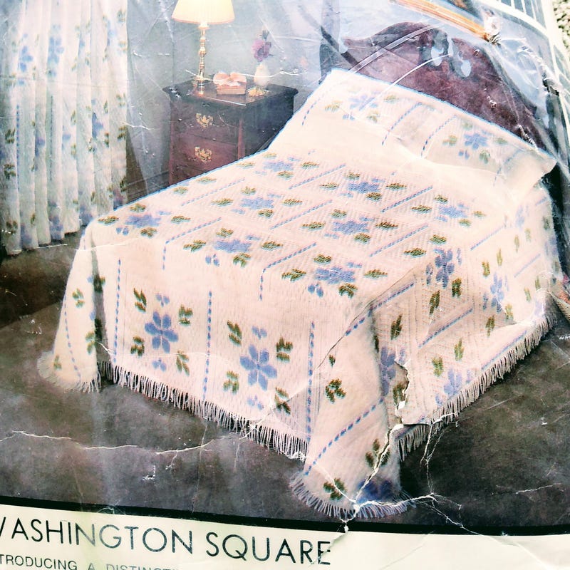Chenille Bedspread - Etsy