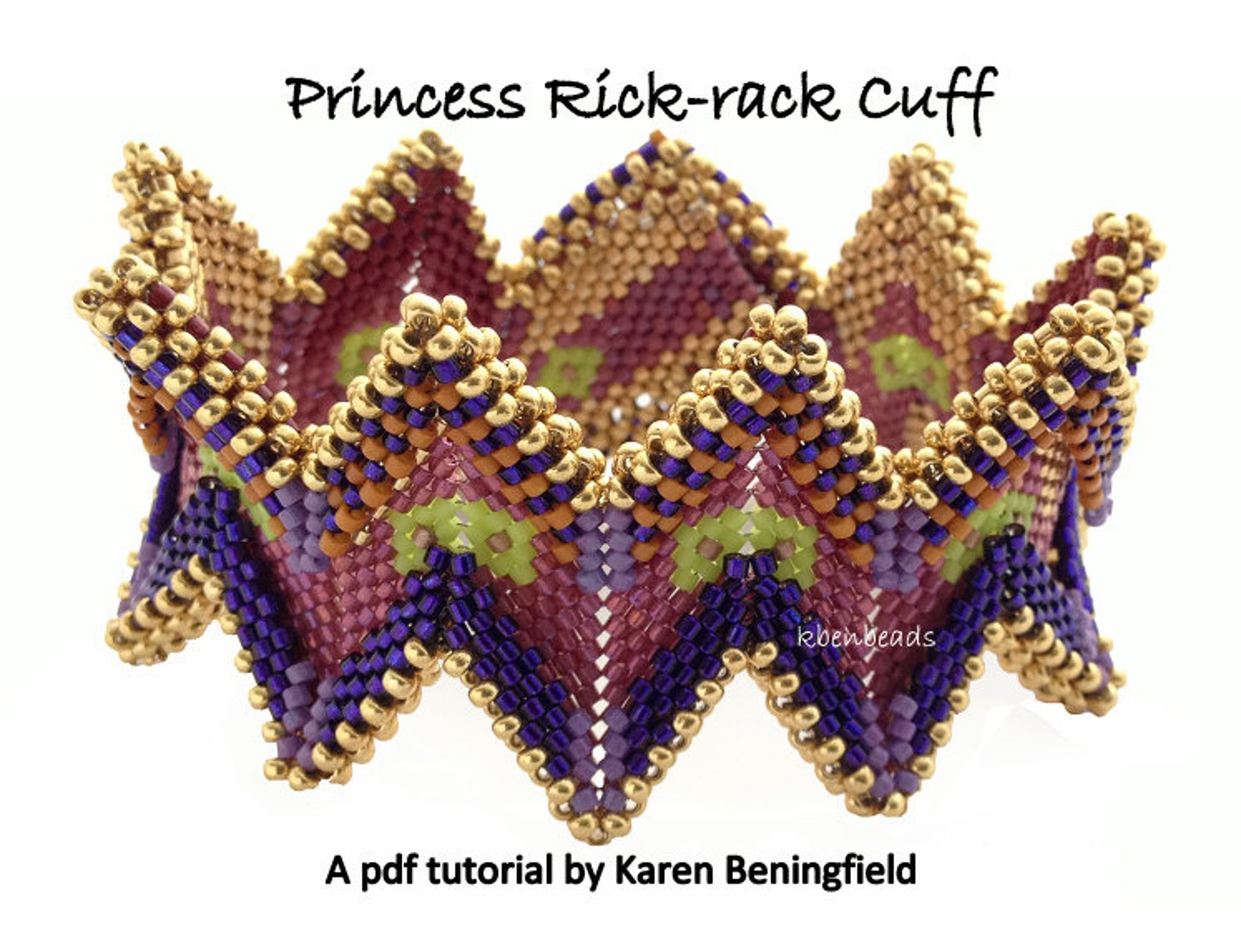Princess Rick-rack Cuff Tutorial - Etsy