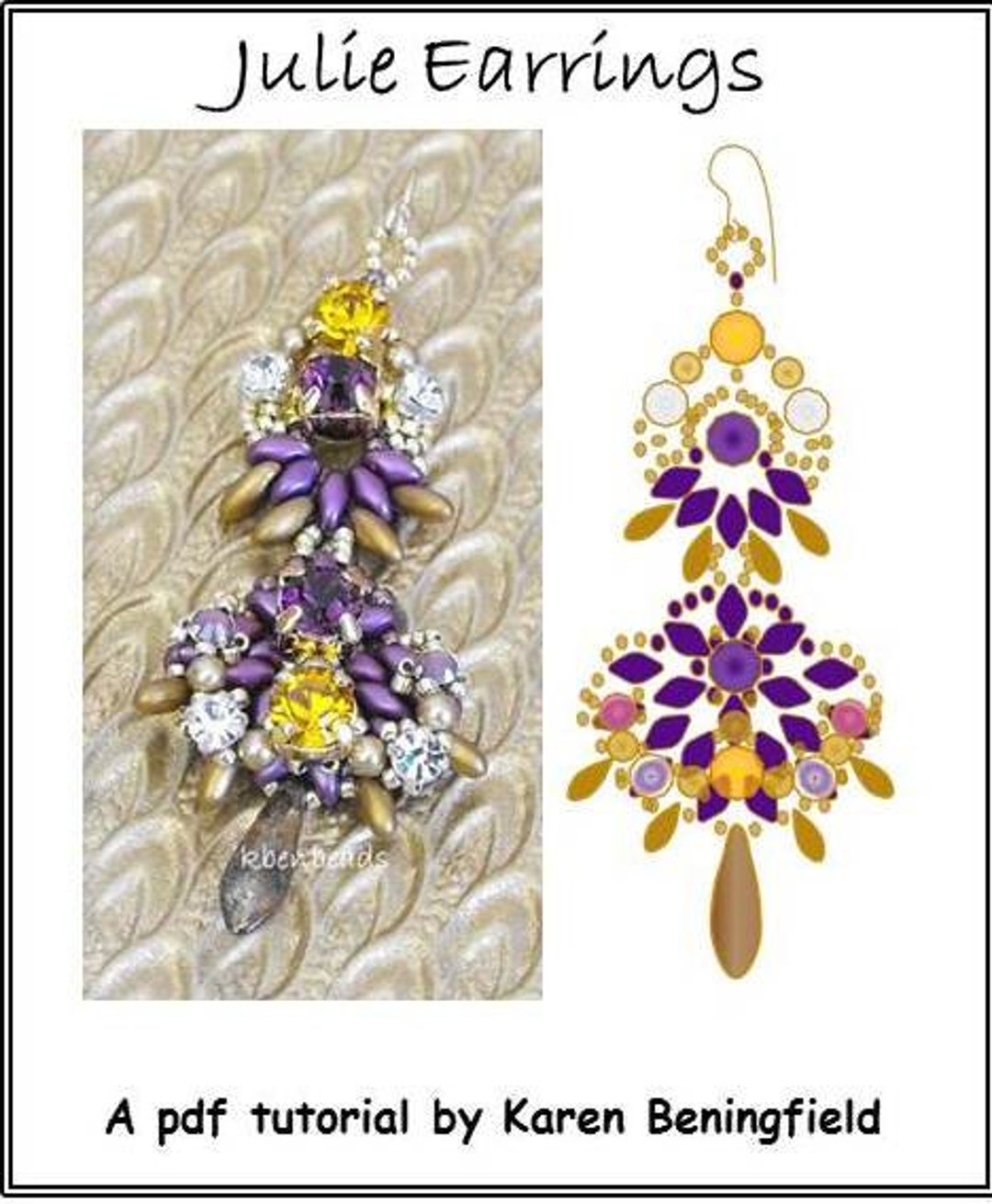 Julie Earrings Tutorial - Etsy