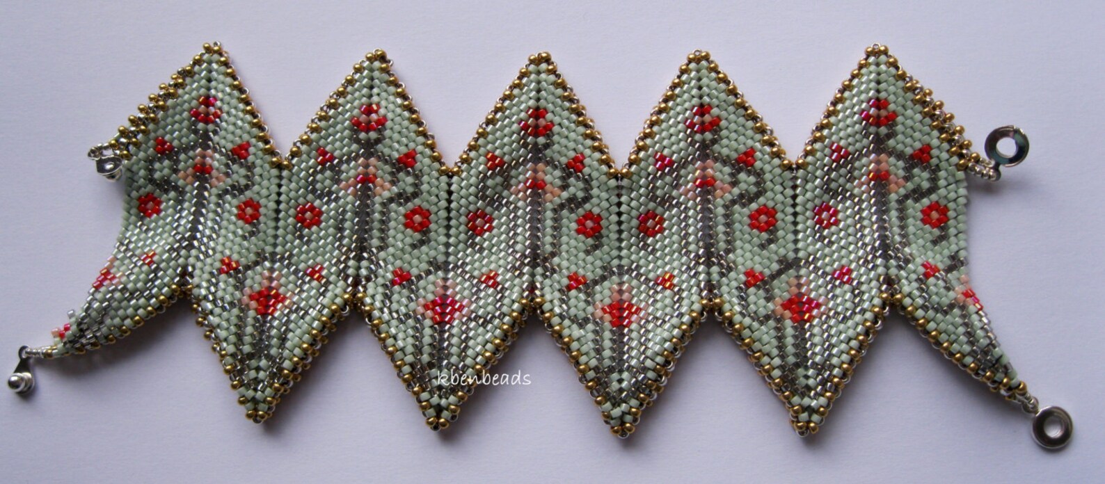 Art Nouveau Rick-rack Cuff Tutorial - Etsy