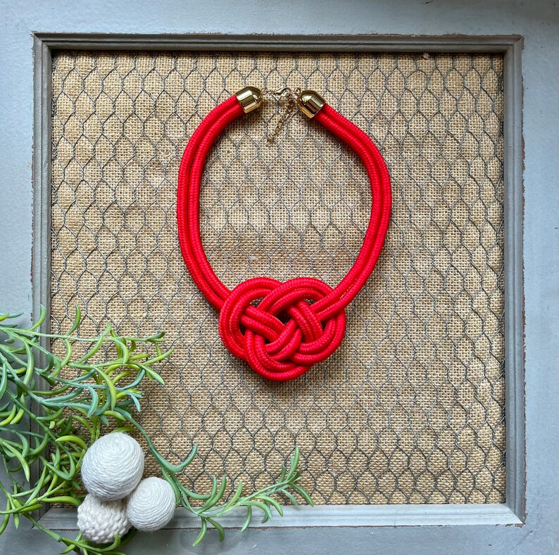 Mint Green Sea Foam Kelly Green Nautical Sailor Rope Knot Statement ...