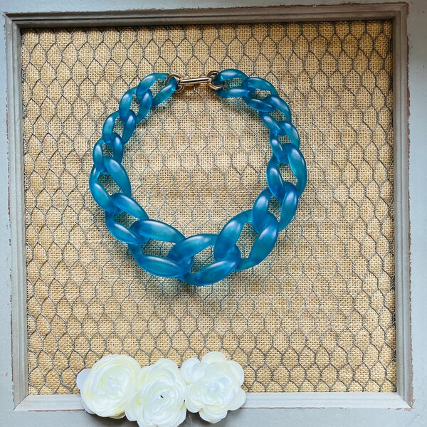 Big Chunky Necklace - Etsy