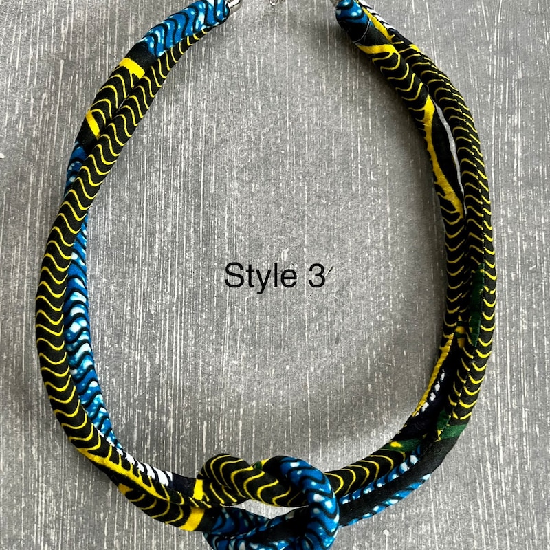 African Rope Necklace - Etsy