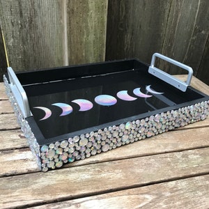 Moon Phase Diamond Serving Tray - Etsy