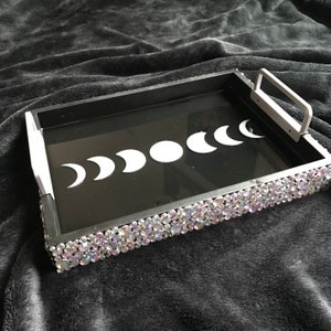 Moon Phase Diamond Serving Tray - Etsy
