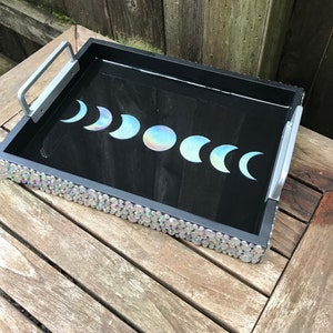 Moon Phase Diamond Serving Tray - Etsy