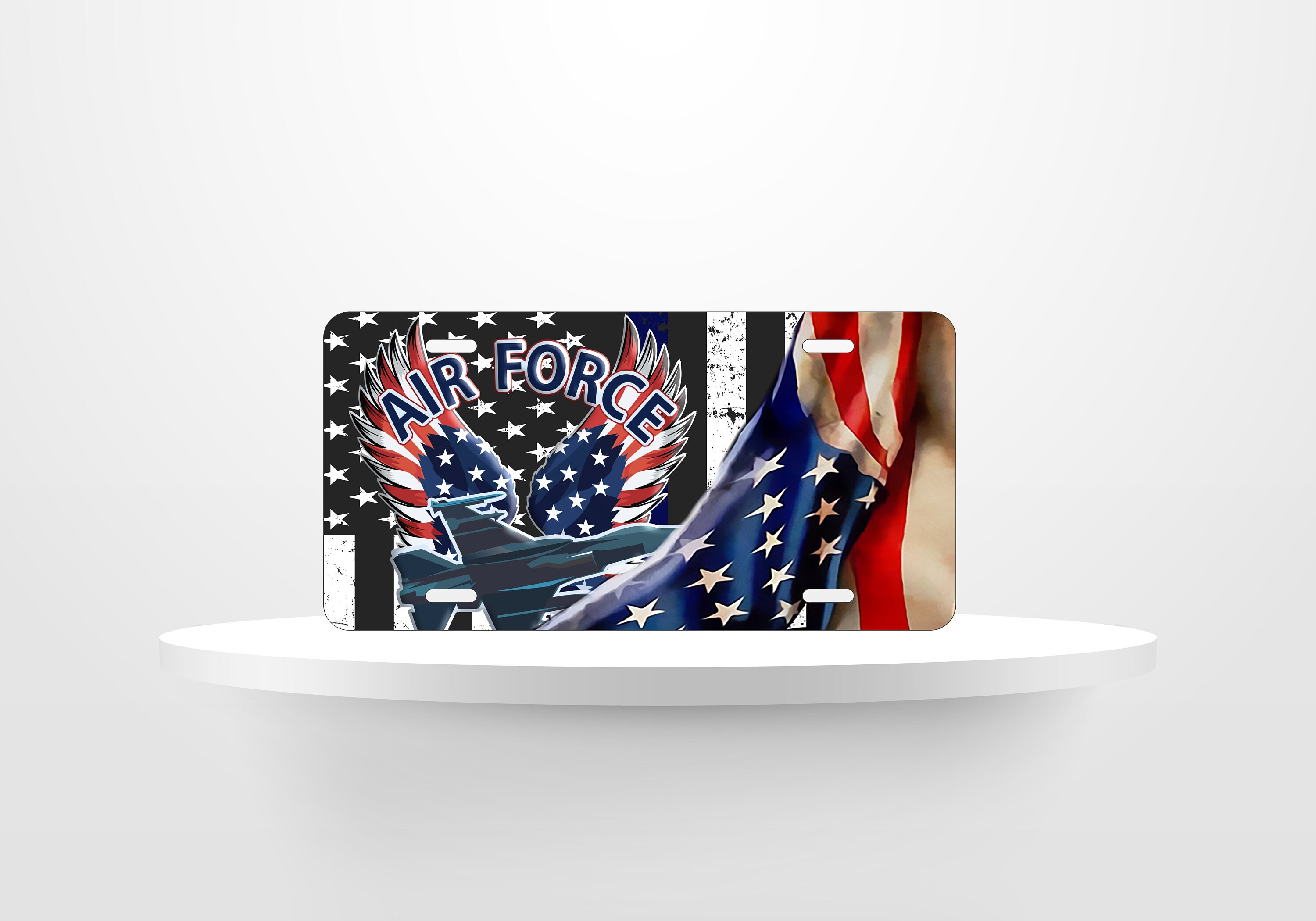 Air Force Jet and U.S. Flag - Instant Download Graphic - Sublimation ...