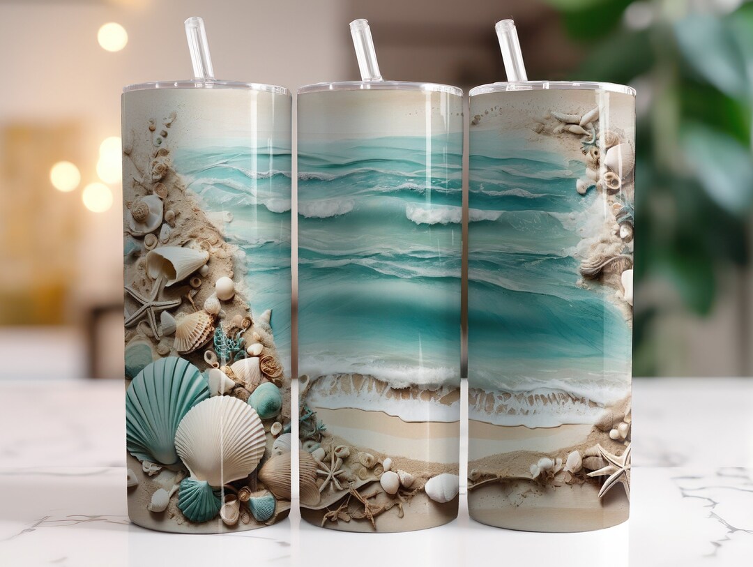 Sea Shells on Beach - Nautical - Instant Download PNG - Sublimation ...