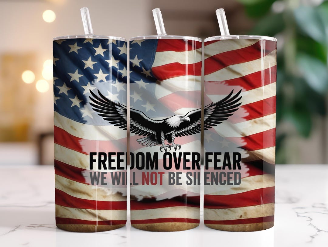 Freedom Over Fear DIGITAL ONLY Instant Downloadable Graphic ...