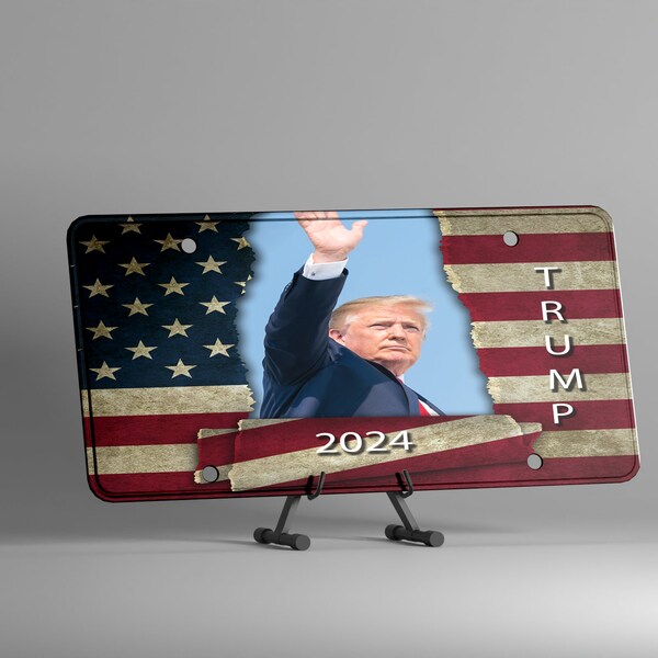 Trump License Plate - Etsy
