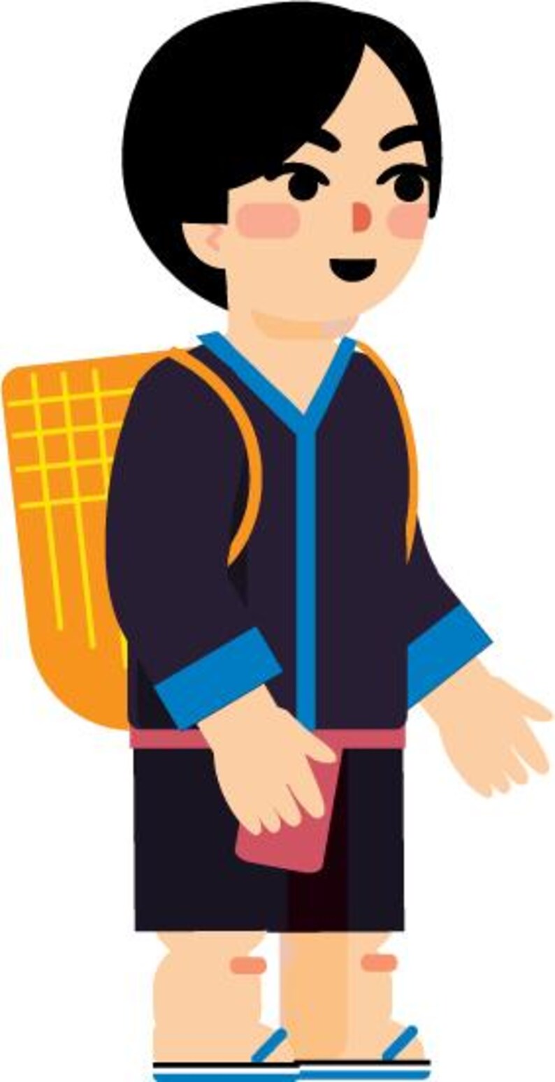 Hmong Family Vector Art Pack – Colorful Characters AI, EPS, PNG - Etsy