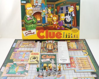 Simpsons Clue Board - Etsy