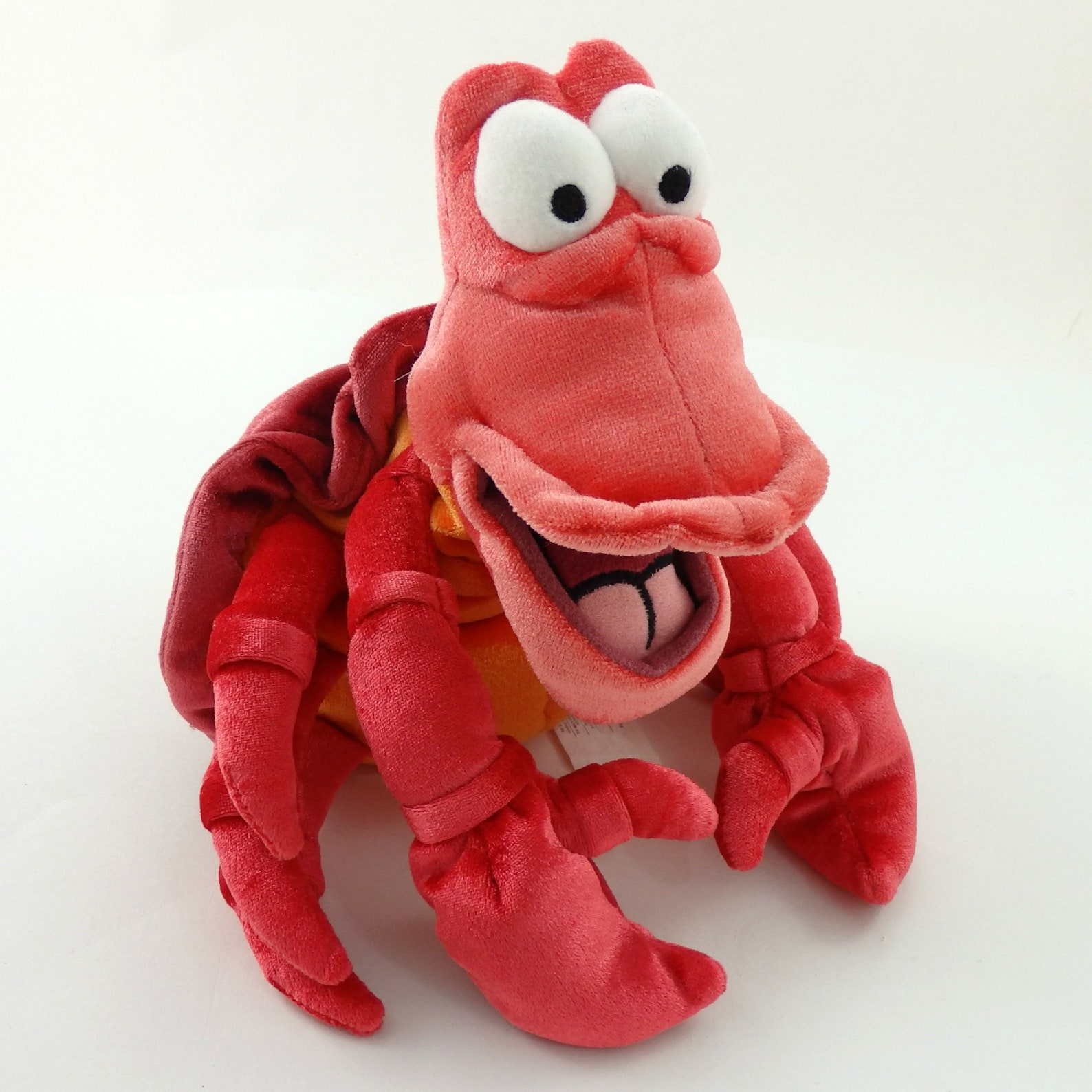 Vintage 90s Disney Sebastian Plush Toy The Little Mermaid | Etsy