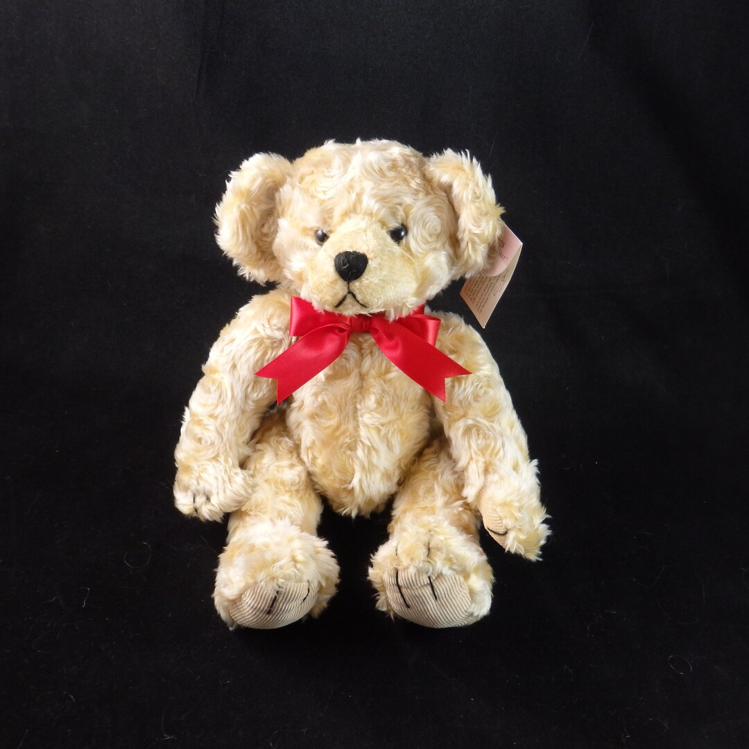 Vintage Russ Teddy Bear Plush Toy, Cosgrove Tan Bear Plushie, Fuzzy ...