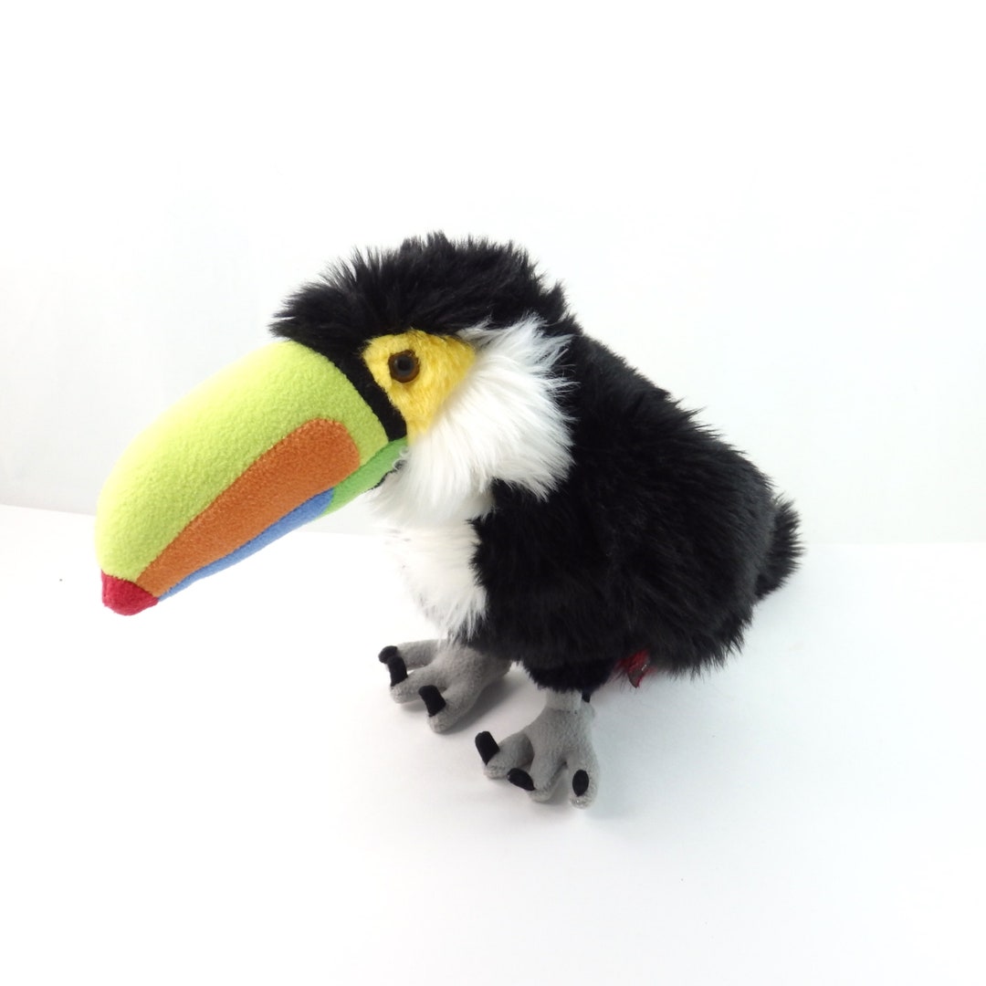 Vintage Talking Toucan Plush Toy Rainforest Rudy Tilly Plush - Etsy