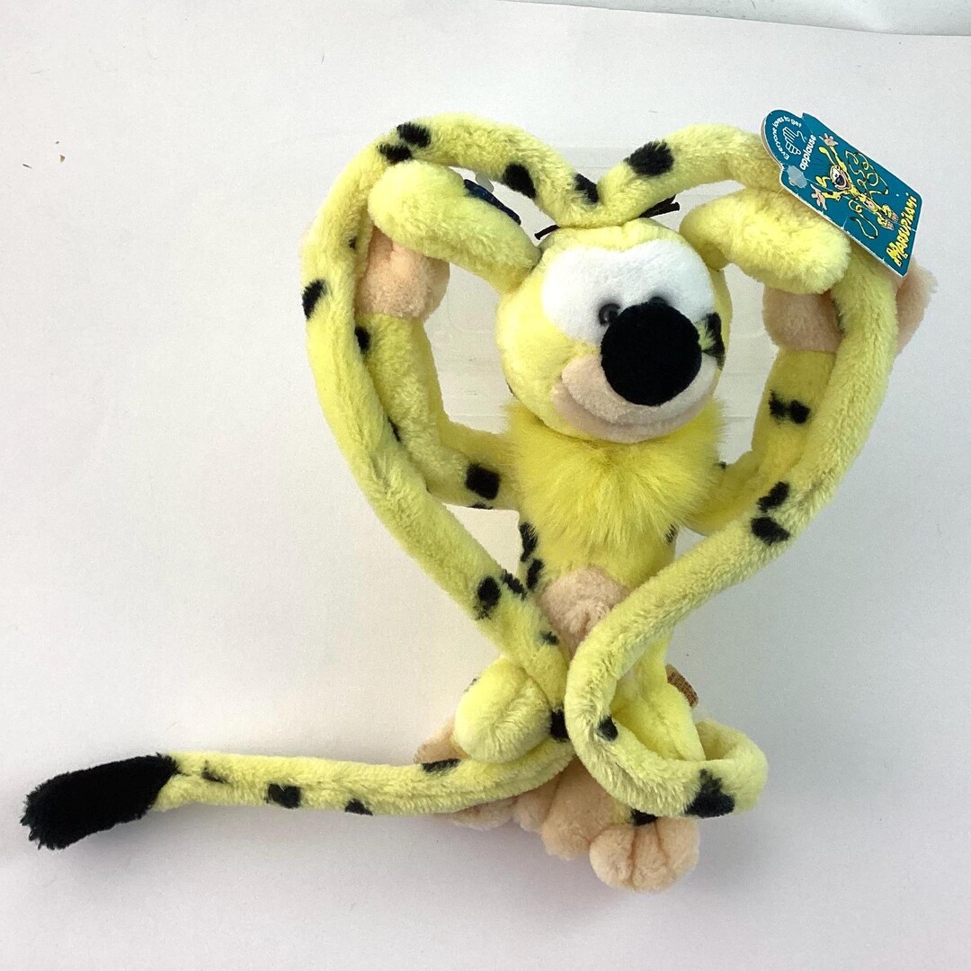 Vintage Applause Marsupilami Plush Toy, Marsupilami Doll, Stuffed ...