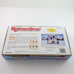 Vintage Rummikub Game, Pressman 1997, Rummikub Board Game, Rummy Cube, Rummikub Set, Rummikub ...