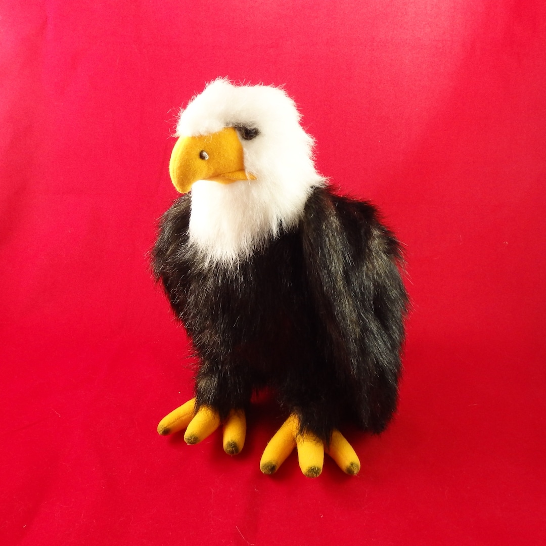 Vintage Cascade Toy Bald Eagle Plush Toy, Stuffed Animal, Stuffed Eagle ...