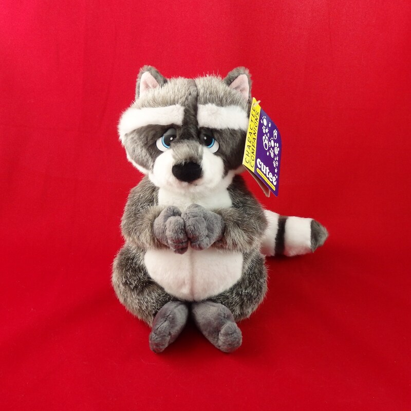 Raccoon Toy - Etsy