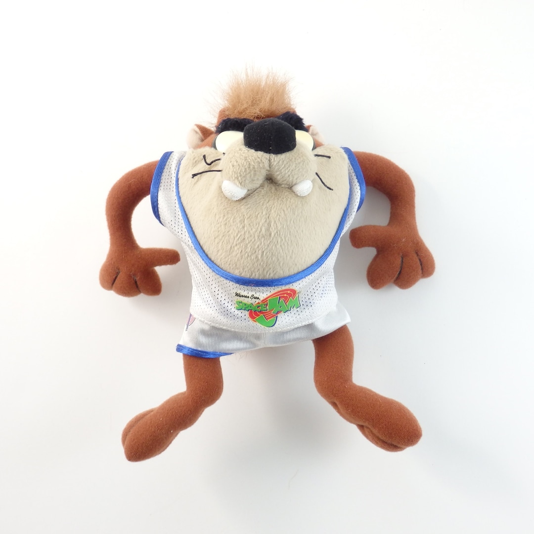 Vintage Taz Plush Toy, Space Jam Taz Tasmanian Devil, Looney Tunes ...